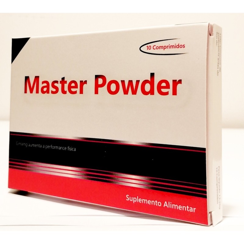 Potenciador Master powder 10 comprimidos